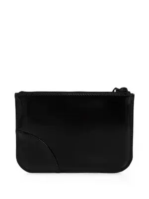 Comme Des Garçons Zipper Medley Tassel-detail Leather Wallet - Black