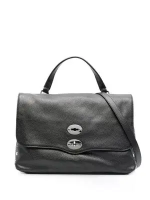 ZANELLATO Postina Leather Tote Bag - Black