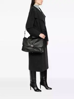 ZANELLATO Postina Leather Tote Bag - Black
