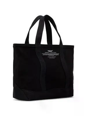 Undercover Logo-print Canvas Tote Bag - Black