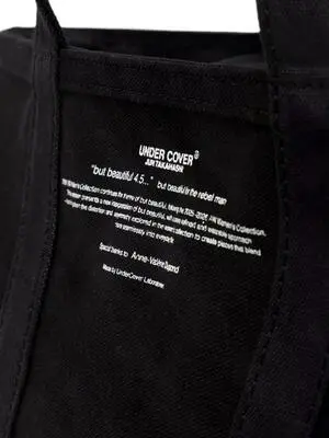 Undercover Logo-print Canvas Tote Bag