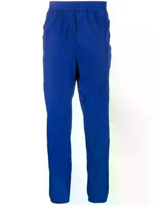 Givenchy Embroidered-logo Track Pants - Blue