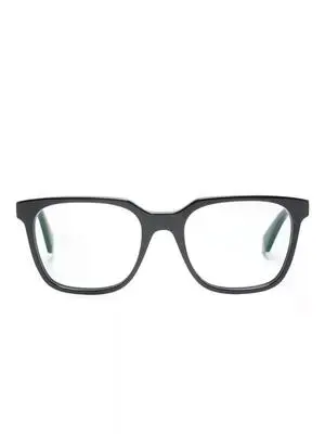 Off-White Logo-print Square-frame Glasses