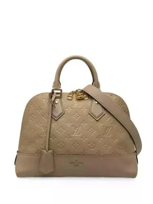 LOUIS VUITTON 2021-2026 Monogram Empreinte Neo Alma Pm Satchel - Neutrals