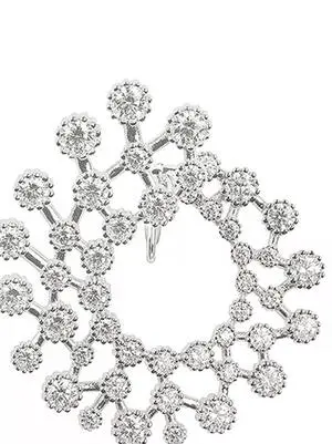 ZYDO 18k White Gold Diamond Earrings