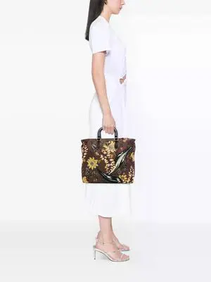 Prada 2013-2026 Tessuto Stampato Satchel