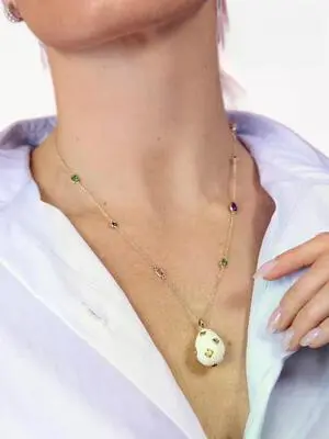 BIBI VAN DER VELDEN Pop Art Sapphire Necklace