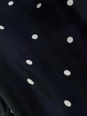 Dolce & Gabbana Polka-dot Silk Scarf