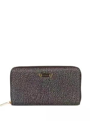 Borbonese O.p. Wrap-around Zip Wallet - Grey