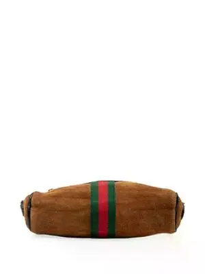 Gucci 2000-2015 Mini Suede Web Ophidia Crossbody Bag
