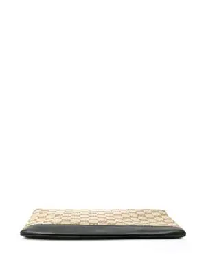 Gucci Gg Canvas Clutch Bag