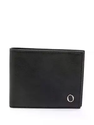 Orciani Logo-plaque Bifold Wallet - Black