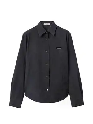 Miu Miu Stretch Poplin Shirt