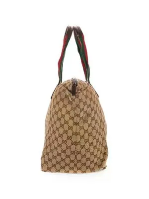 Gucci Gg Supreme Web Tote Bag
