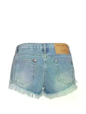 ONETEASPOON Dukes Micro Frayed Shorts