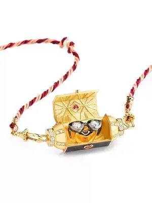MARIE LICHTENBERG Love Is Blind Diamond And Ruby Necklace