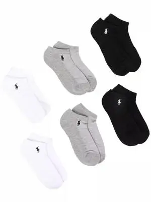 Polo Ralph Lauren Embroidered Polo Pony Socks Pack