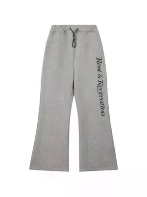 REST&RECREATION Logo Detail Drawstring Trousers - Grey