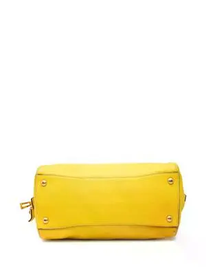 Prada Vitello Daino Zip Top Satchel