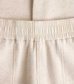 ME+EM Stretch-cotton Waffle Sweatpants
