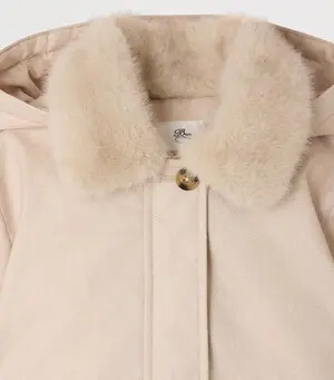 Bonpoint Faux-fur Collar Coat