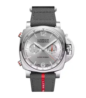 Panerai Stainless Steel Luminor Luna Rossa Watch - Grey