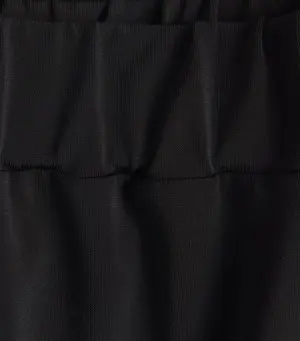 Issey Miyake Drape Jersey Cropped Trousers