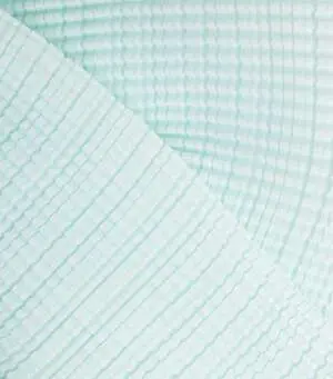 Issey Miyake Wooly Pleats Mock-neck Top