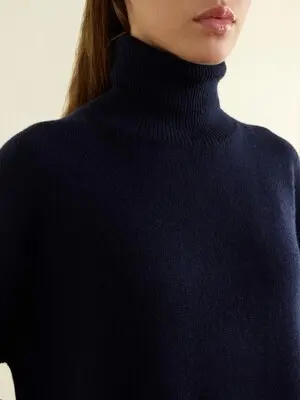 THE ROW Stepny Wool And Cashmere-blend Turtleneck Sweater