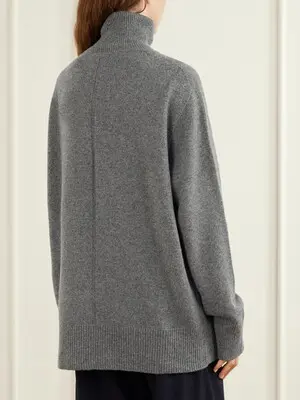 THE ROW Stepny Wool And Cashmere-blend Turtleneck Sweater
