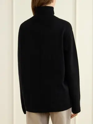 THE ROW Stepny Wool And Cashmere-blend Turtleneck Sweater