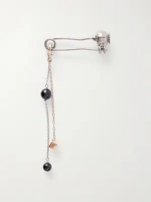 LEMAIRE Thistle Silver-tone Bag Charm