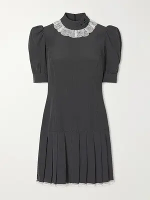 Alessandra Rich Pleated Cocktail Dresses