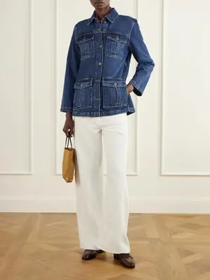FRAME The Denim Utility Denim Jacket