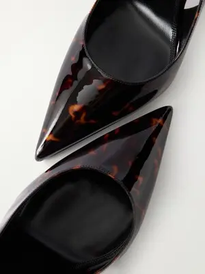 Paris Texas Lidia 105 Patent-leather Slingback Pumps
