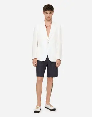 Dolce & Gabbana Tailored Linen Shorts
