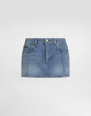 Dolce & Gabbana Denim Miniskirt