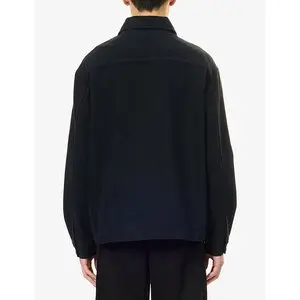 FRAME Patch-pocket Relaxed-fit Denim Overshirt