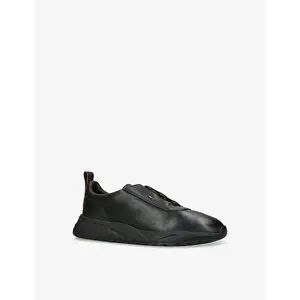 Santoni Innova Leather Low-top Trainers
