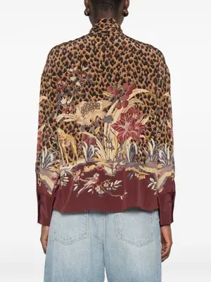 Etro Printed Silk Shirt