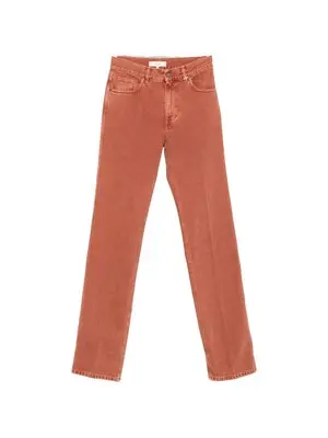 Chloé Denim Cotton Jeans - Brown