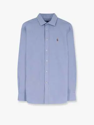 Polo Ralph Lauren Cotton Shirt With Front Logo
