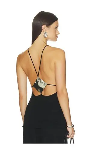 SRG Finlay Knit Halter Top In . Also - Black