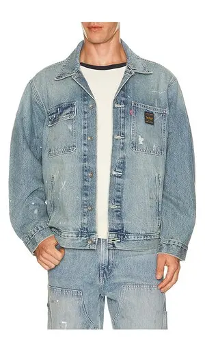 LEVI'S Sunrise Trucker Jacket In . Also - Blue