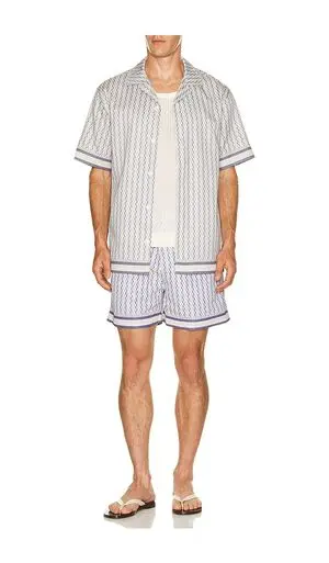 CHE Galliano Border Shirt In . Also