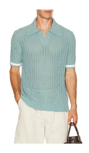 CHE Asta Knitted Shirt In . Also - Blue