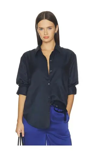 Citizens Of Humanity Camilia Shirt In . Also - Navy
