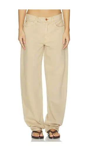 SLVRLAKE Ella Barrel Jeans In . Also - Tan