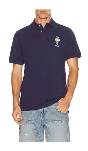 Polo Ralph Lauren Novelty Denim Bear Polo In . Also