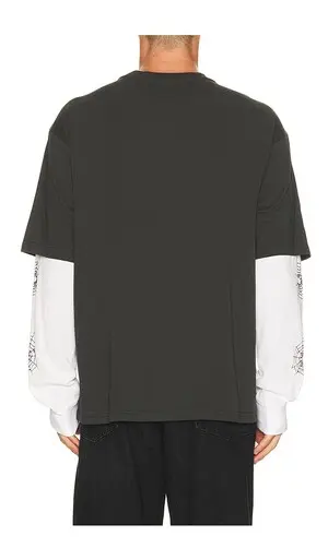 HUF X Spider-man Web Long Sleeve Double Layer Top In . Also